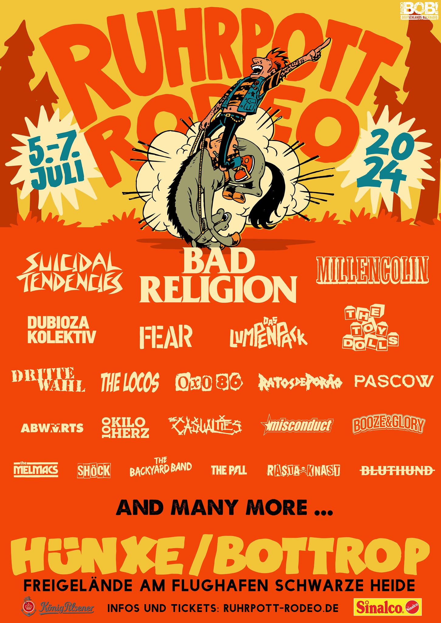 Ruhrpott Rodeo Festival 2024 - Punk Rock Agenda