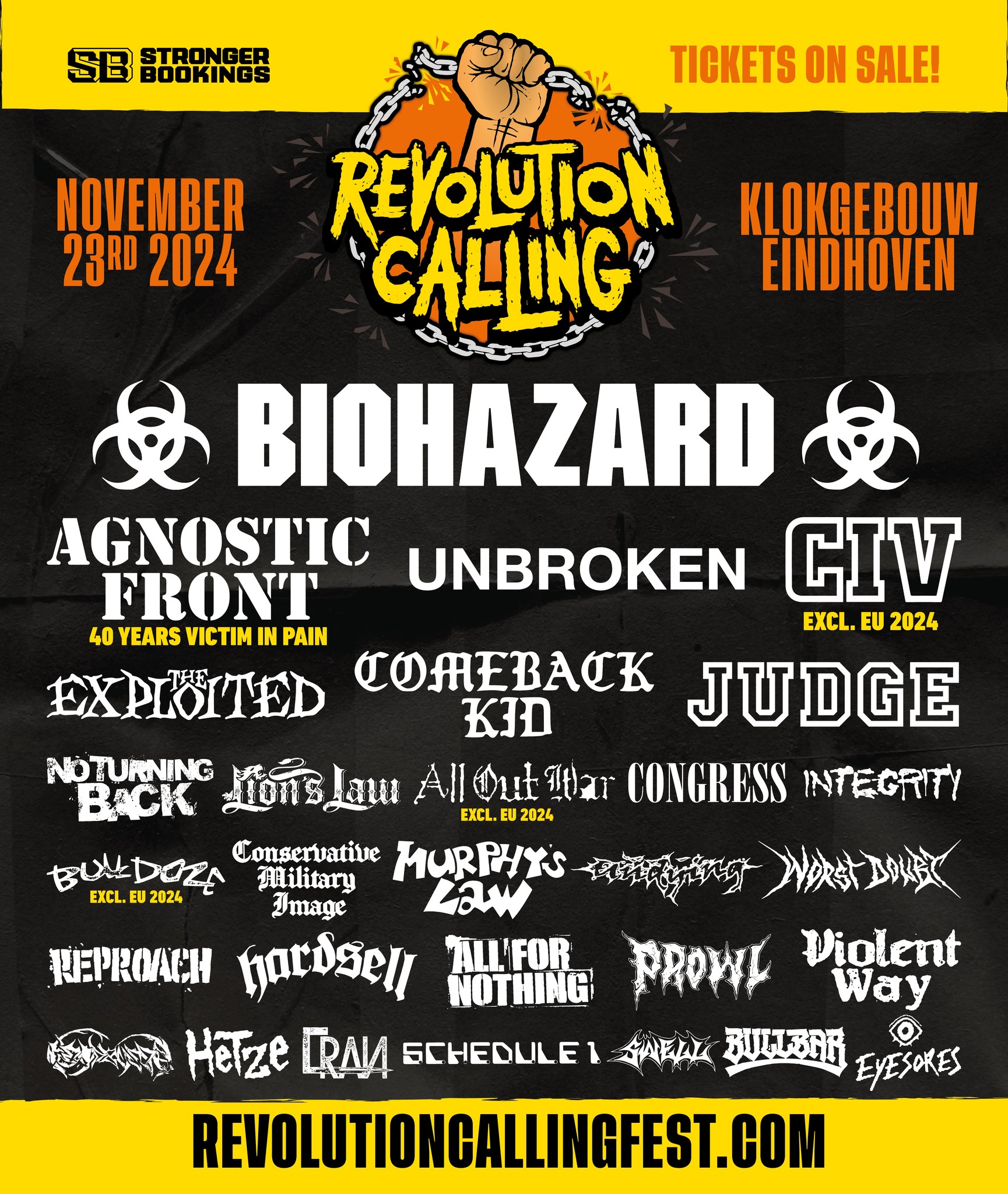 Revolution Calling 2024 - Punk Rock Agenda