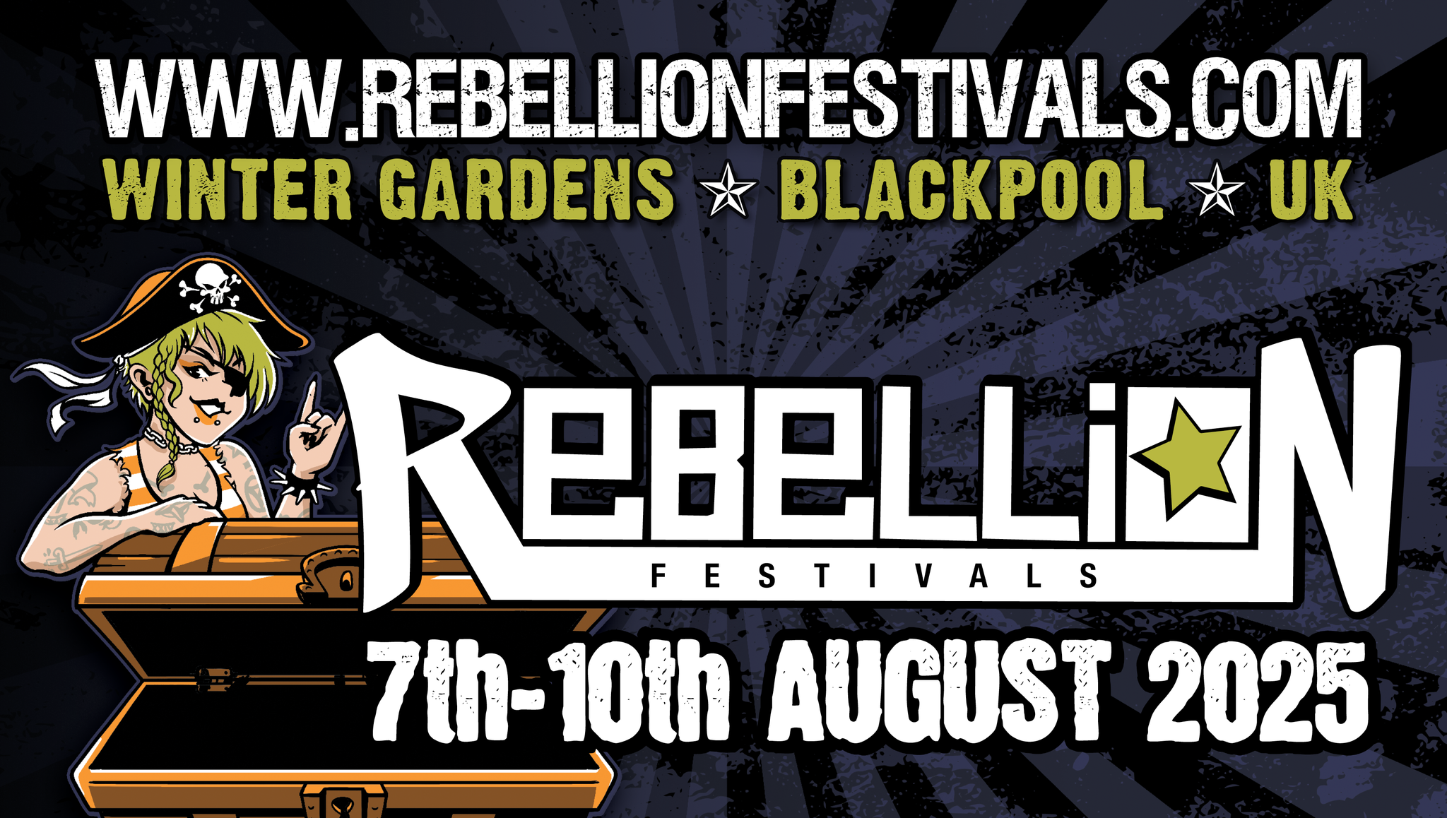 Rebellion Festivals 2025 - Punk Rock Agenda