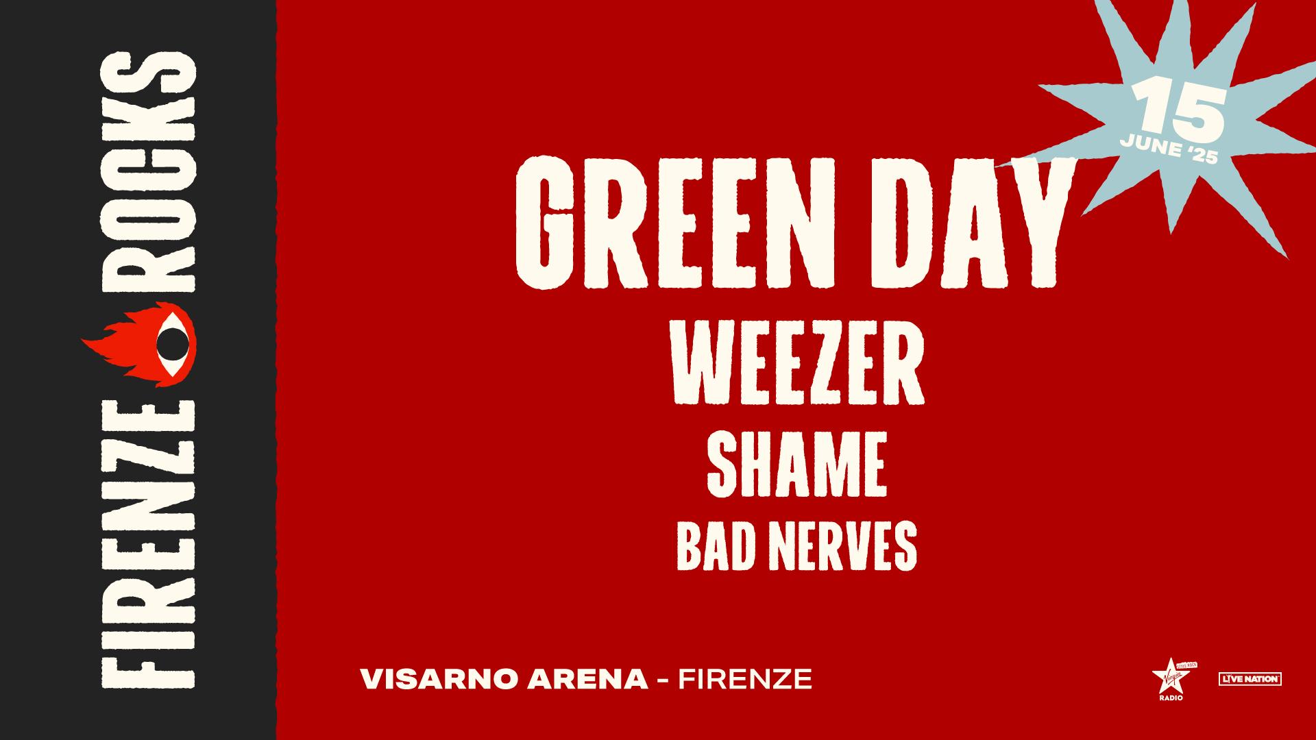 Firenze Rock 2025 - Green Day - Punk Rock Agenda