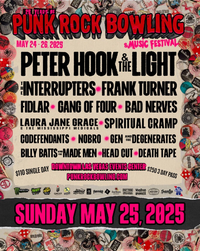 PUNK ROCK BOWLING 2025 – LINEUP UPDATE! - Punk Rock Agenda